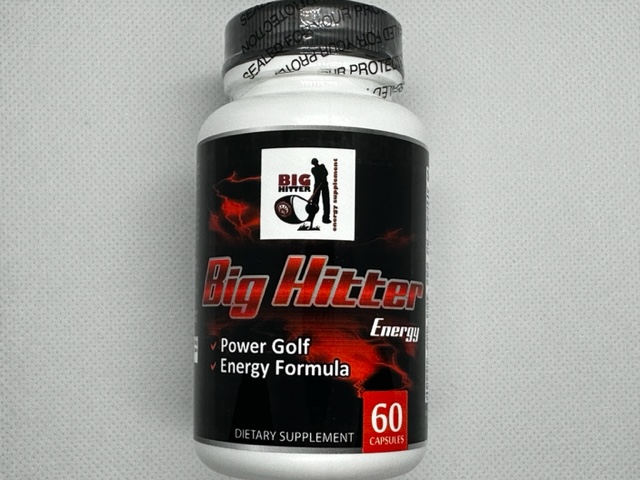 Big Hitter Energy Dietary Supplement | Shark Attack Golf